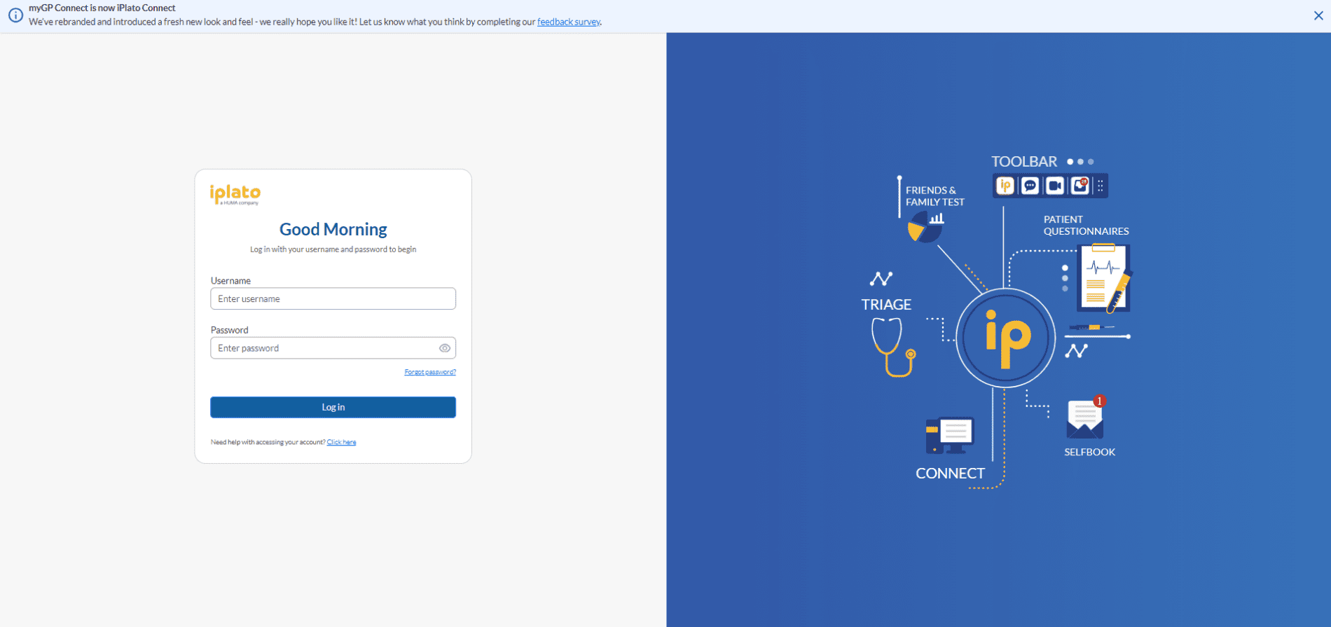 iPLATO Connect platform onboarding guide - iPLATO